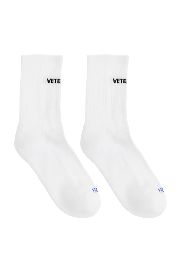 Vetements Cotton Socks With Logo