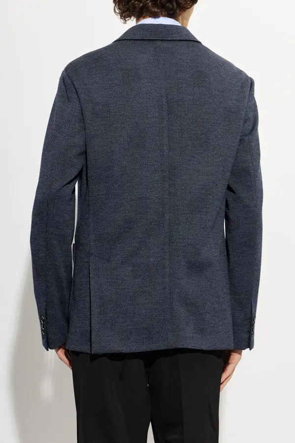 Brioni Wool Blazer With Notch Lapels