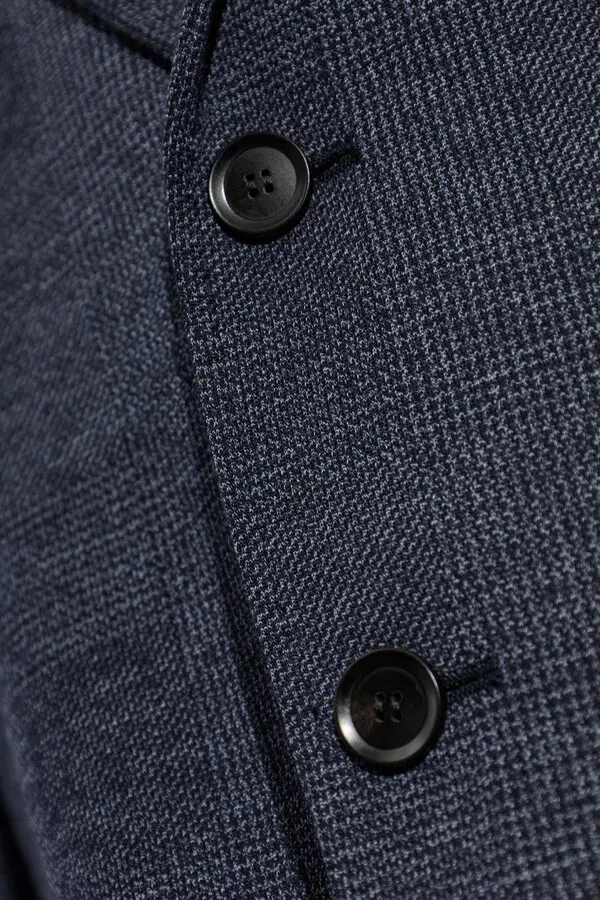 Brioni Wool Blazer With Notch Lapels