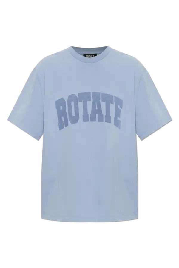 ROTATE BY BIRGER CHRISTENSEN T-shirt With Printed Logo - Blue