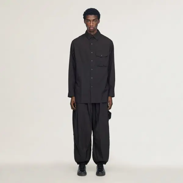 Adidas Y-3 Gradient 3-stripes Nylon Cargo Pants - Black