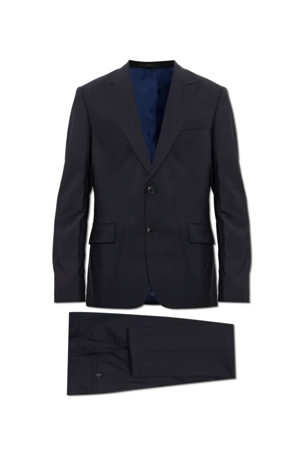 Paul Smith Wool Pinstripe Suit - Navy Blue