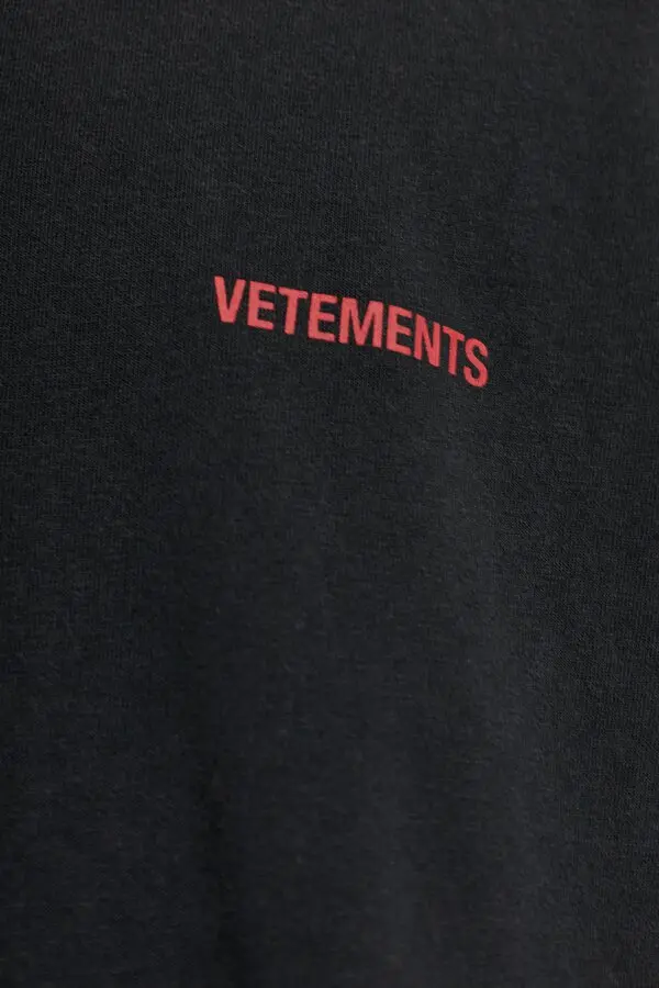 Vetements T-shirt With Printed Logo