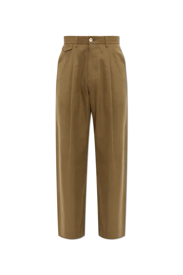 Paul Smith Pleated Pants - Brown