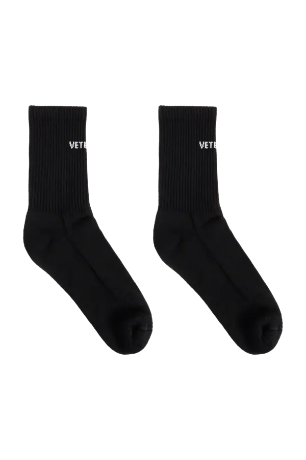 Vetements Cotton Socks With Logo