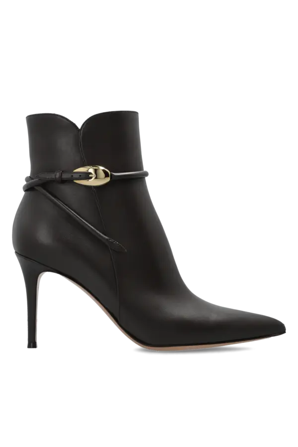 GIANVITO ROSSI Napmoka’ Heeled Ankle Boots - Brown
