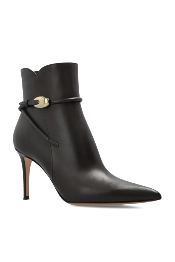 GIANVITO ROSSI Napmoka' Heeled Ankle Boots