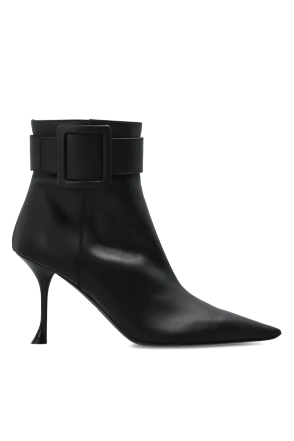 ROGER VIVIER Heeled Ankle Boots ‘viv In The City - Black