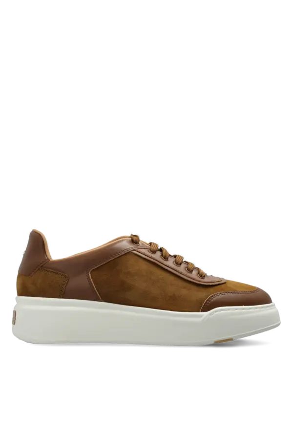 Max Mara Suede Sports Shoes - Brown