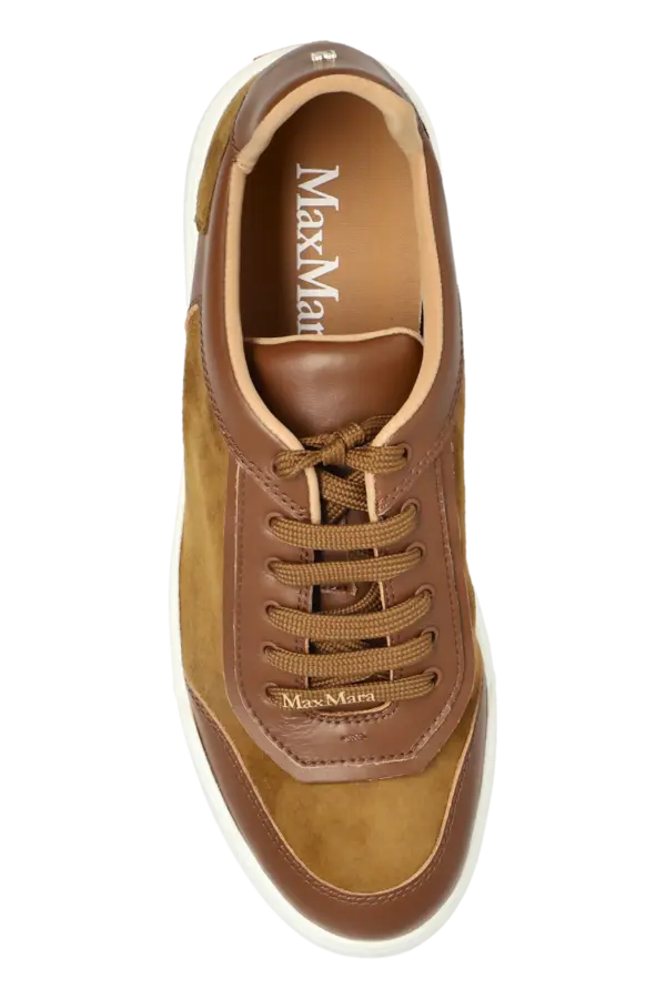 Max Mara Suede Sports Shoes