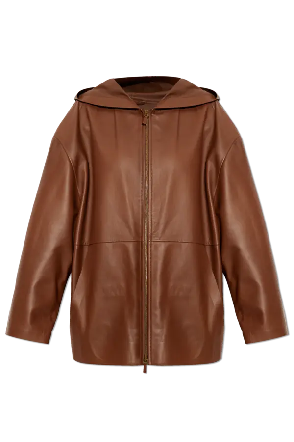 Max Mara Leather Jacket 'acinoso