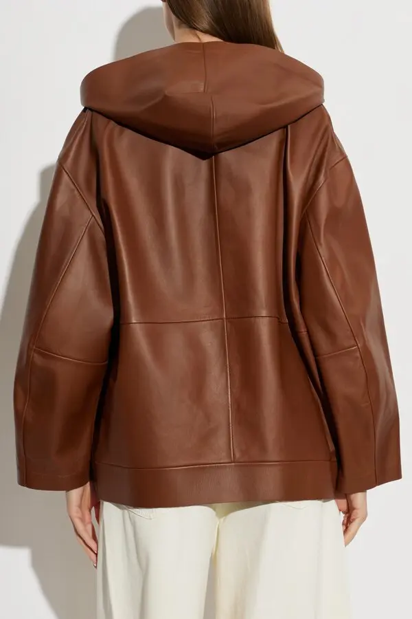 Max Mara Leather Jacket 'acinoso