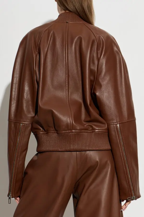 Sportmax Amour' Leather Jacket