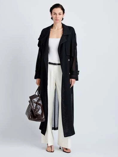 Proenza Schouler Esha Coat - Black