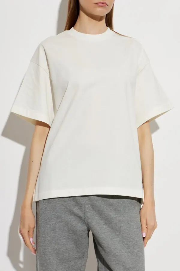 JIL SANDER Printed Logo T-shirt - Cream