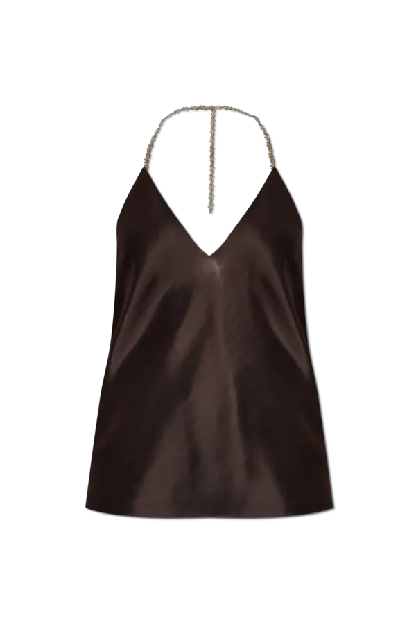 Sportmax Top 'piombo - Brown