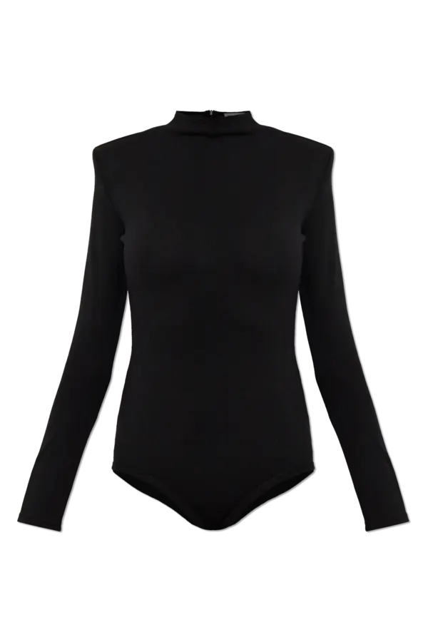JIL SANDER Wool Bodysuit With Long Sleeves