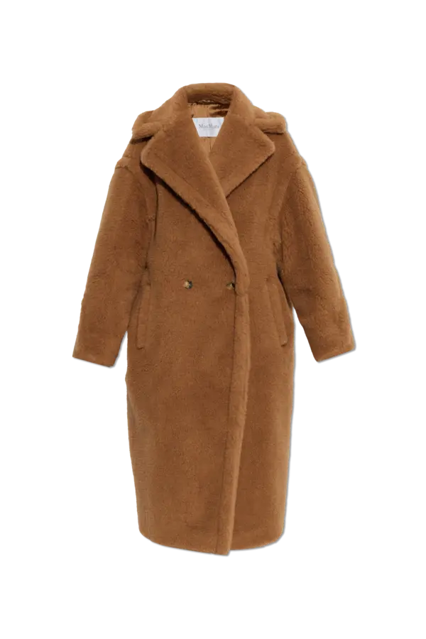 Max Mara Wool Coat ‘teddy - Brown
