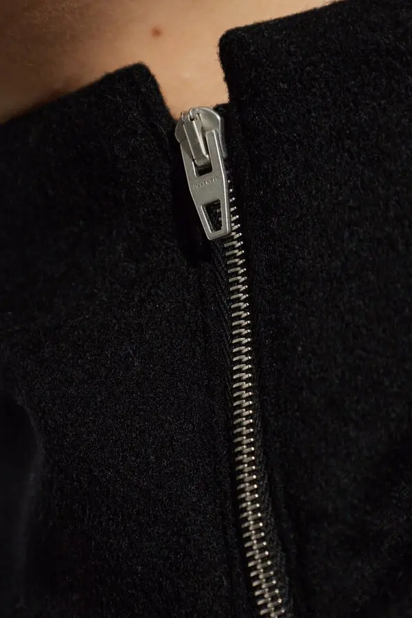 JIL SANDER Wool Jacket With Stand-up Collar