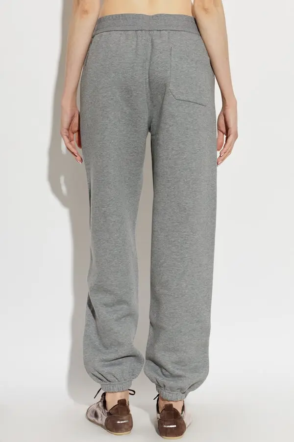 JIL SANDER Sweatpants With Printed Logo