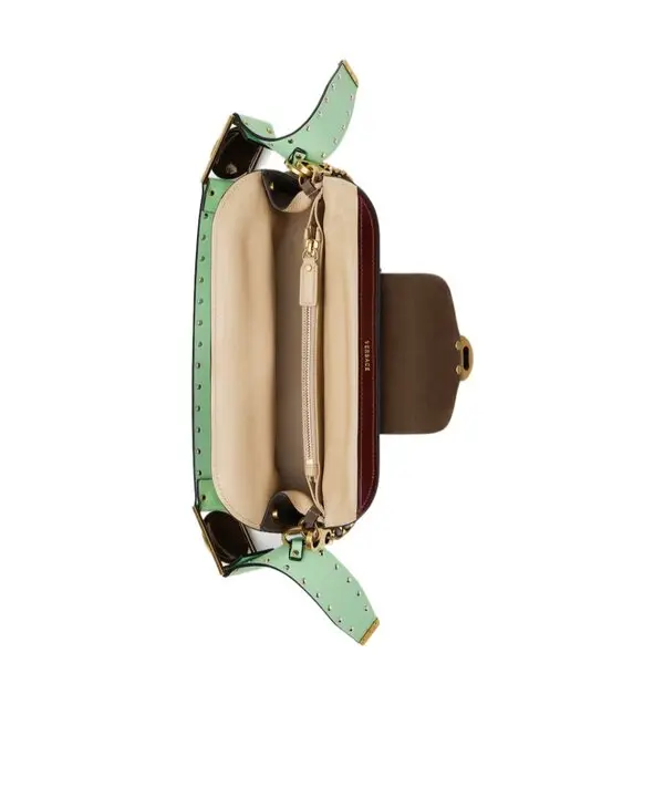 Versace Studded Chain Shoulder Bag