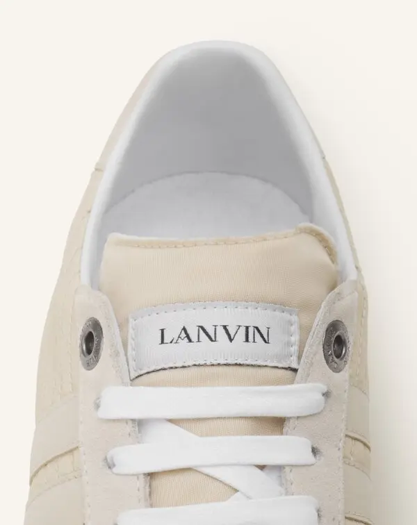 LANVIN Quilted Logo Sneakers