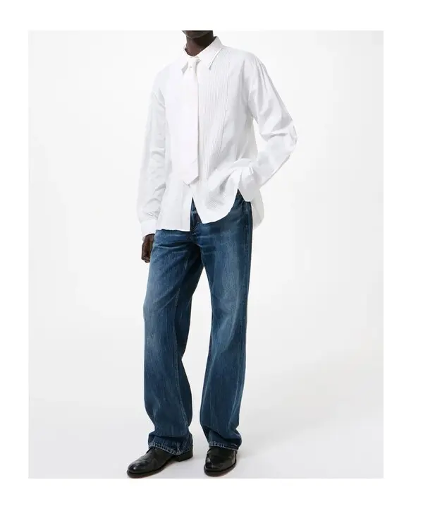 Our Legacy Promise Pleated Front Shirt