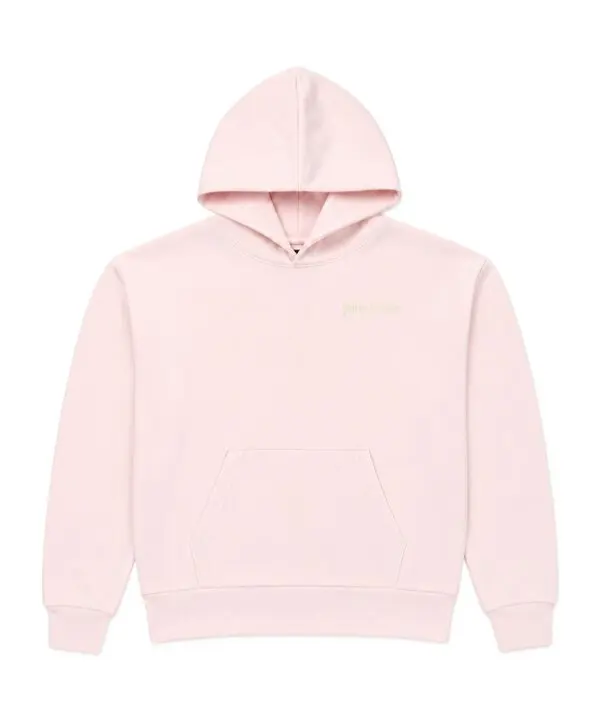 Palm Angels Long-sleeve Hooded Sweatshirt - Pink