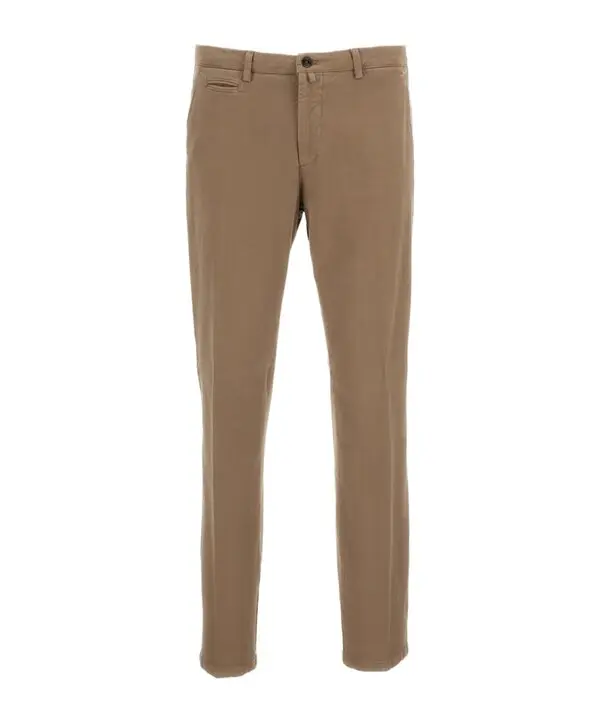 BRIGLIA 1949 Buttoned Straight-leg Trousers