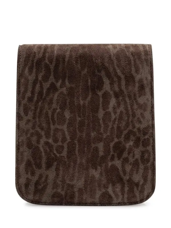 TOM FORD Signature T-shaped Clutch Bag - Brown