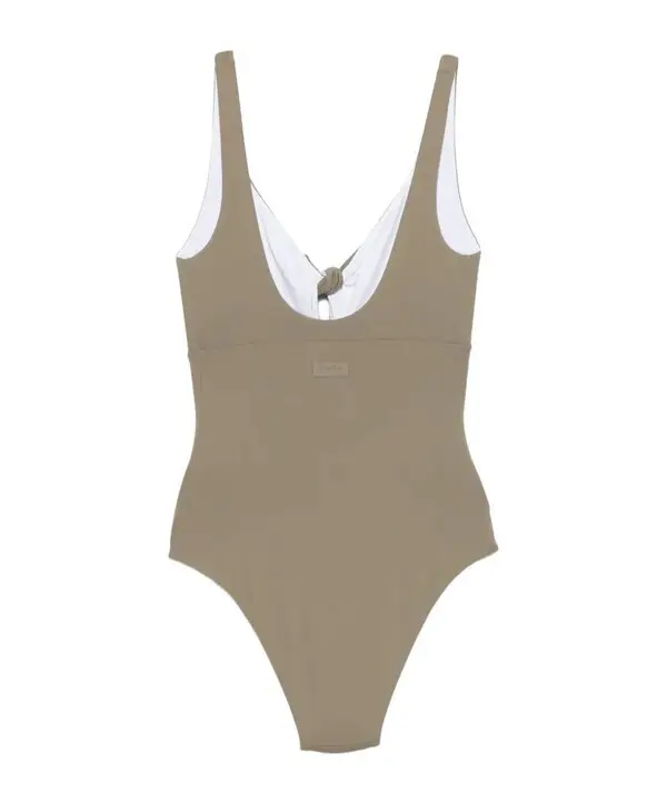 FISICO Bow-detail One-piece Swimsuit