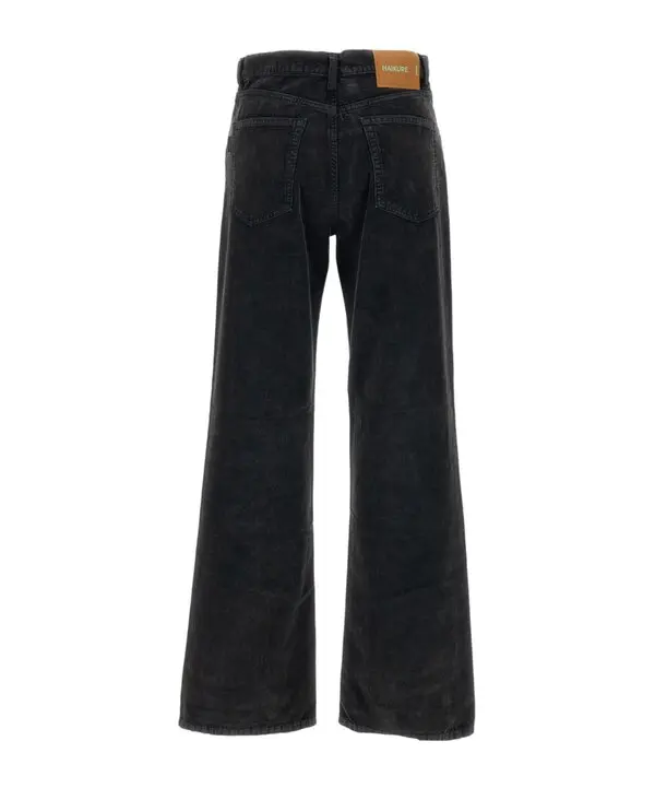 HAIKURE Velvet Trousers - Black