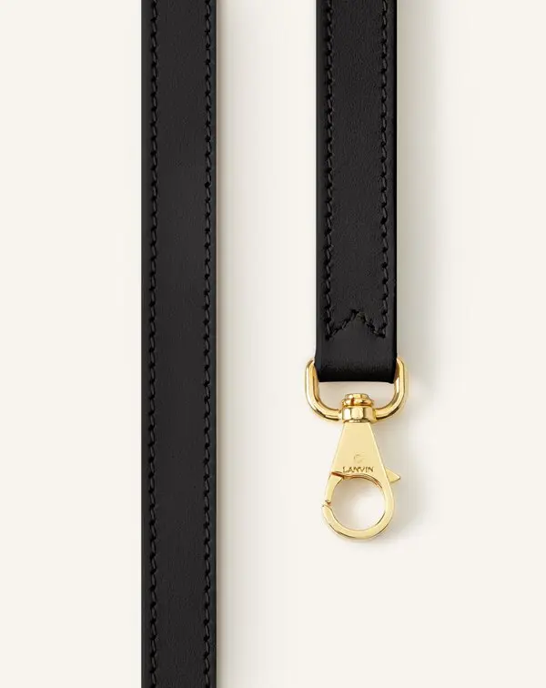 LANVIN Compagnon Leather Shoulder Bag