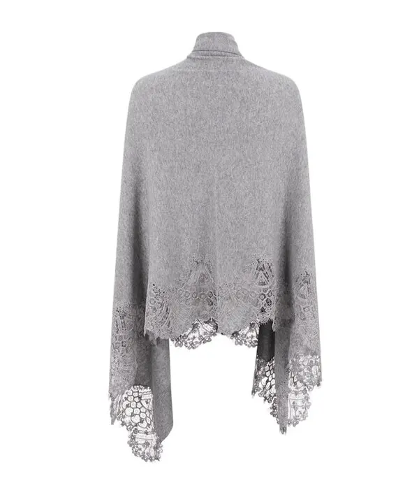 Ermanno Scervino Turtleneck Cape