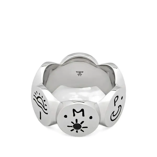 Tom Wood Patterned Rings