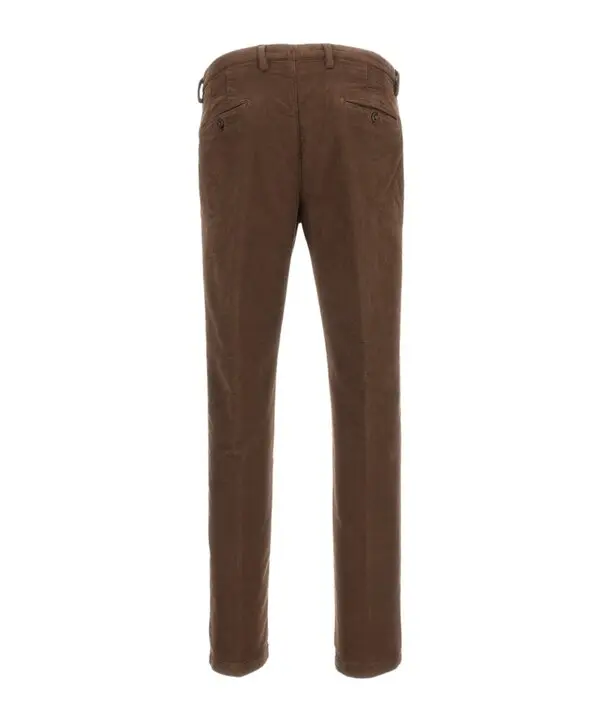 BRIGLIA 1949 Button Detailed Straight Leg Pants