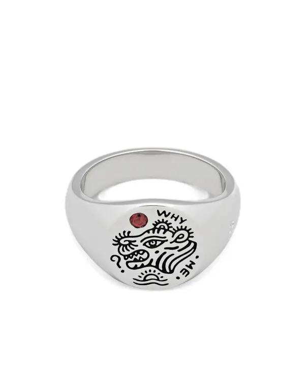 Tom Wood Engraved Ring