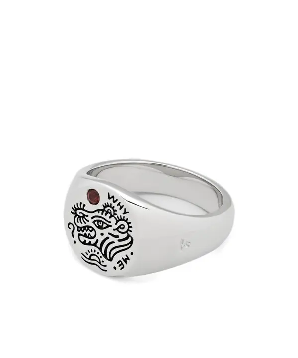 Tom Wood Engraved Ring