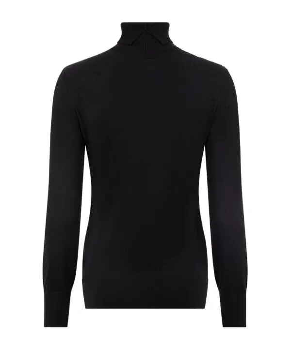Ermanno Scervino Lace-panel Turtleneck Sweater - No