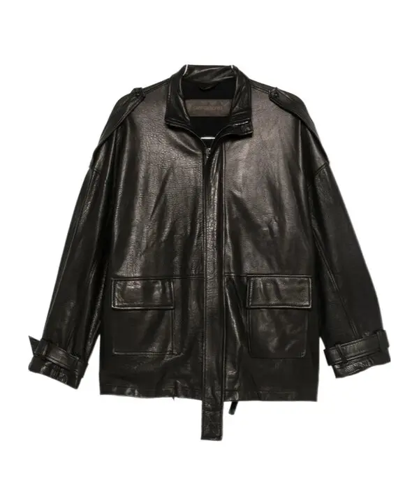 GIORGIO BRATO Long-sleeve Leather Jacket