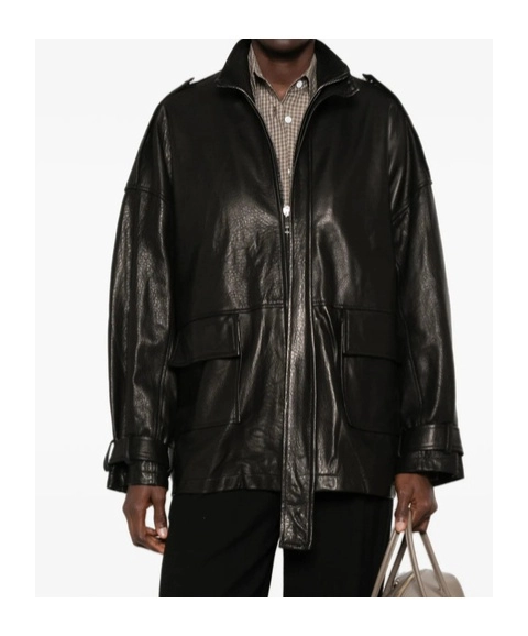GIORGIO BRATO Long-sleeve Leather Jacket