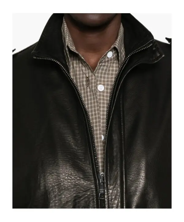 GIORGIO BRATO Long-sleeve Leather Jacket