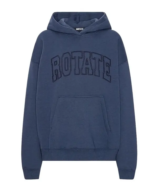 ROTATE BY BIRGER CHRISTENSEN Long-sleeve Sweatshirt - Navy Blue
