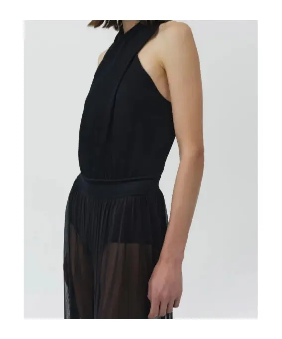 Simkhai Juno Knit Halter Bodysuit