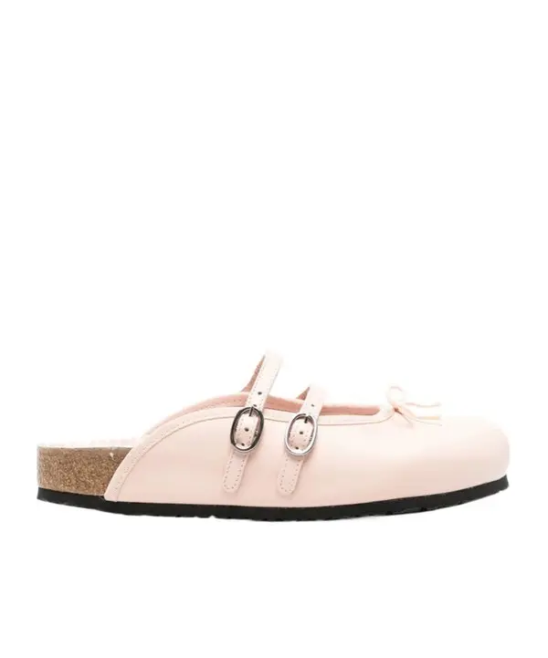 Repetto X Birkenstock Round-toe Mules - Pink