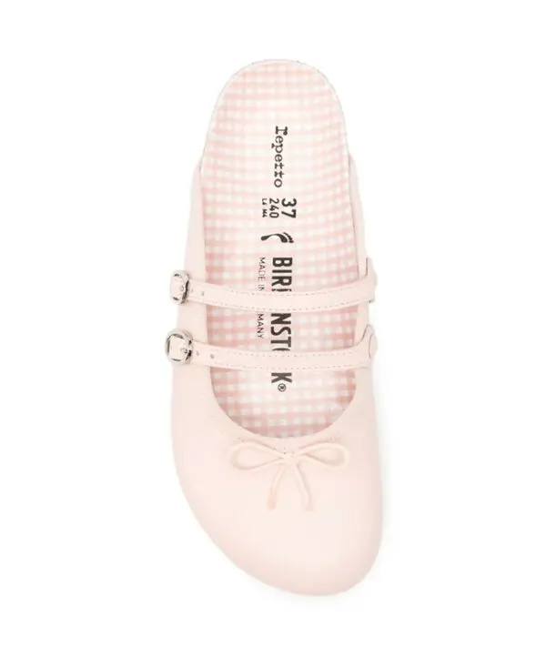 Repetto X Birkenstock Round-toe Mules With Bow Detailing
