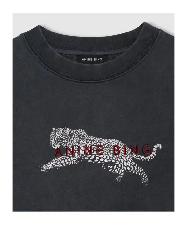 ANINE BING Graphic Logo Sweatshirt