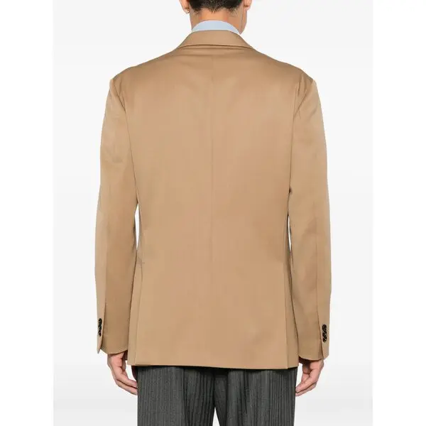 LARDINI Double-breasted Peak-lapel Blazer