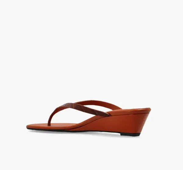Christopher Esber Round-toe Wedge Sandals