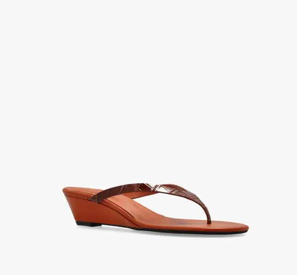 Christopher Esber Round-toe Wedge Sandals